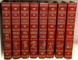 FOUND in ITHACA » Children’s Classics Book Set (Eight), ca. 1950s (SOLD)